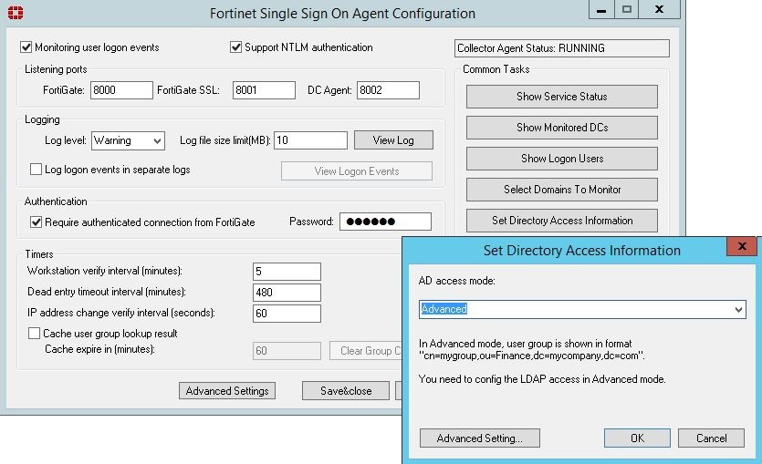 چگونه از کاربران Active directory در فایروال فورتی گیت استفاده کنیم ...
